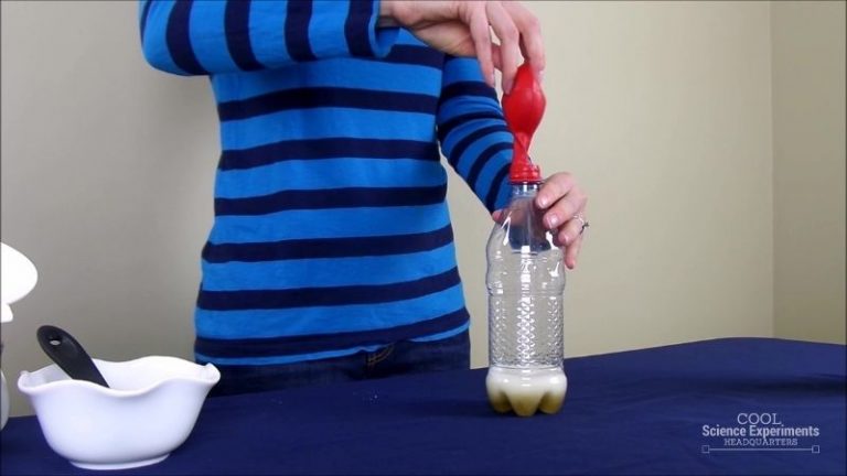 Balloon Blow-up Science Experiment