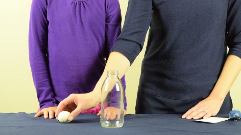Egg in a Bottle Science Experiment