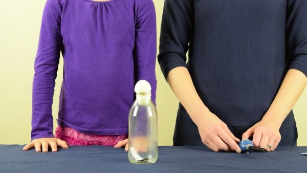 Egg in a Bottle Science Experiment
