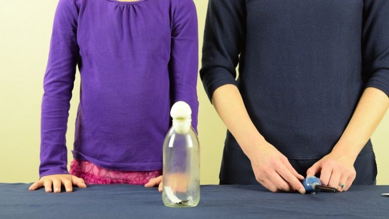 Egg in a Bottle Science Experiment
