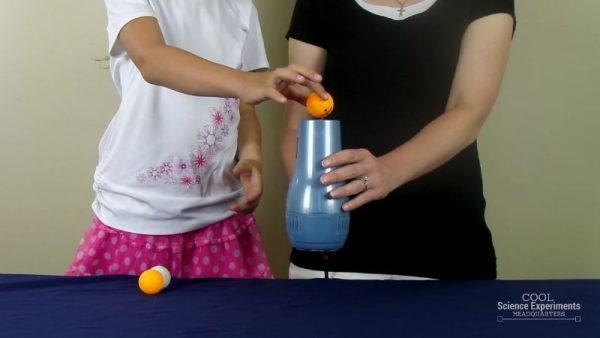 Floating Ping Pong Ball Science Experiment