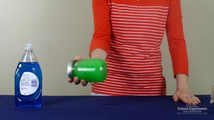 Mixing Oil & Water Science Experiment