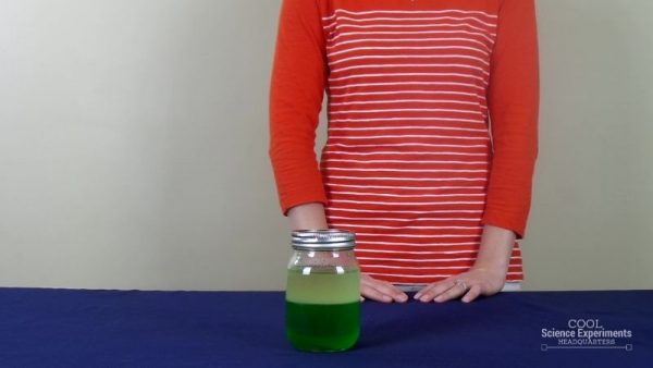 Mixing Oil & Water Science Experiment