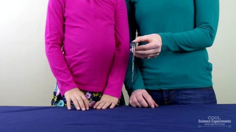 Use a Magnet to Make a Paperclip Chain Science Experiment