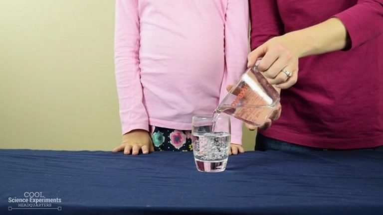 Color Changing Water Science Experiment