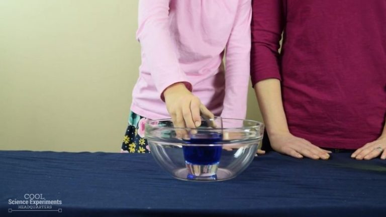 Color Changing Water Science Experiment