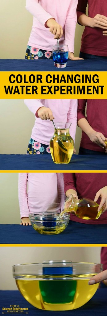 Color Changing Water Science Experiment