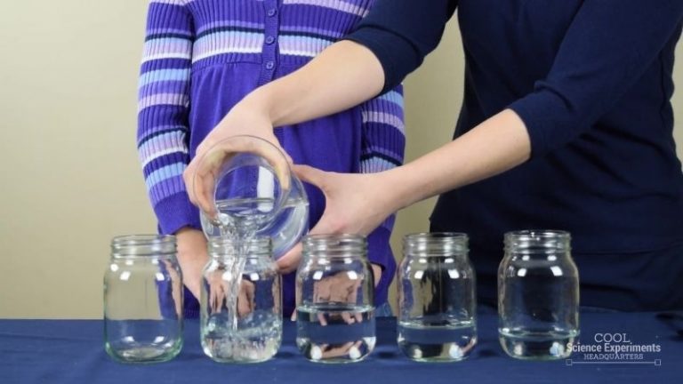 Musical Jars Science Experiment