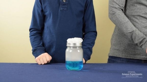 Make a Cloud Form in a Jar Science Experiment