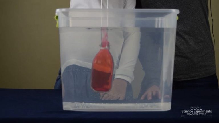 Underwater Volcano Science Experiment