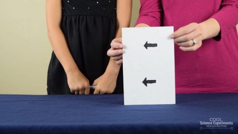 Cool Light Refraction Science Experiment - Arrow Changes Direction!