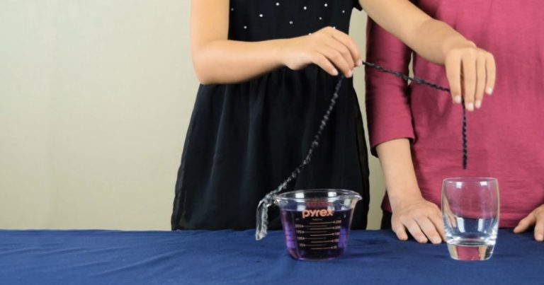 Properties of Water: Why Does the Water Pour Down the String Science ...