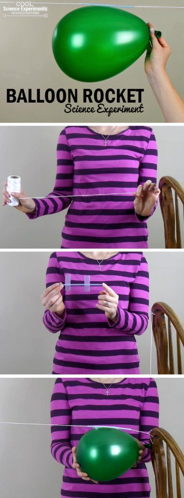 Balloon Rocket Science Experiment