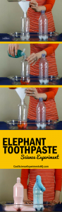 Elephant Toothpaste Science Experiment