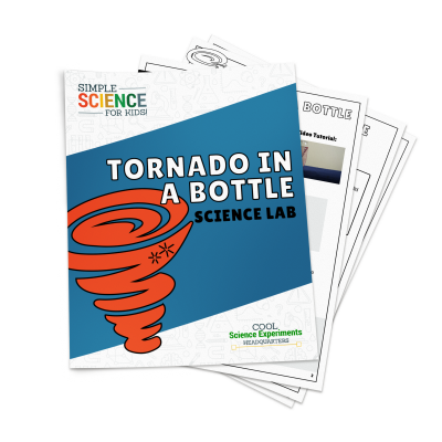 Tornado in a Bottle Science Experiment - Easy to Follow Steps & Video