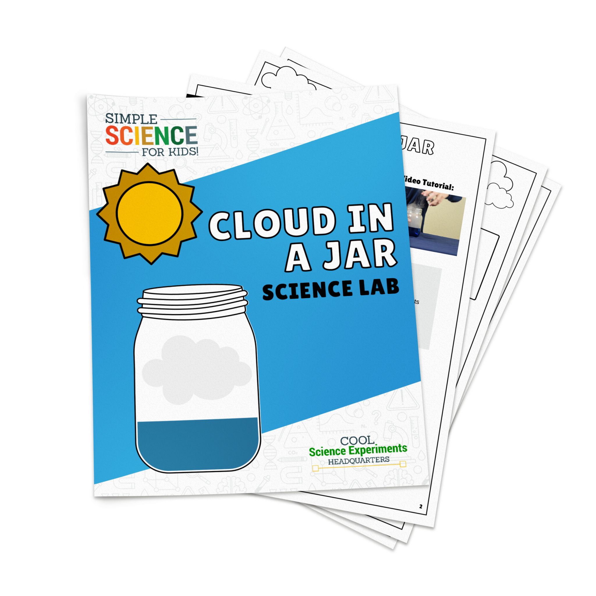 Cloud in a Jar Science Lab Kit - Cool Science Experiments Headquarters