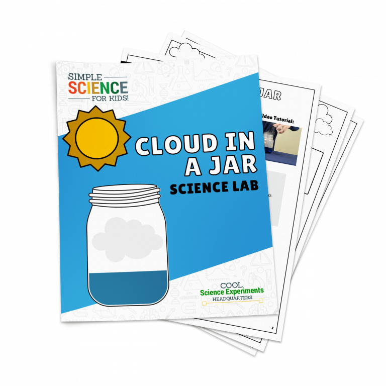 Make a Cloud Form in a Jar Science Experiment