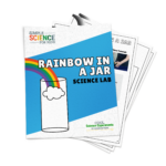 Rainbow in a Jar Science Experiment