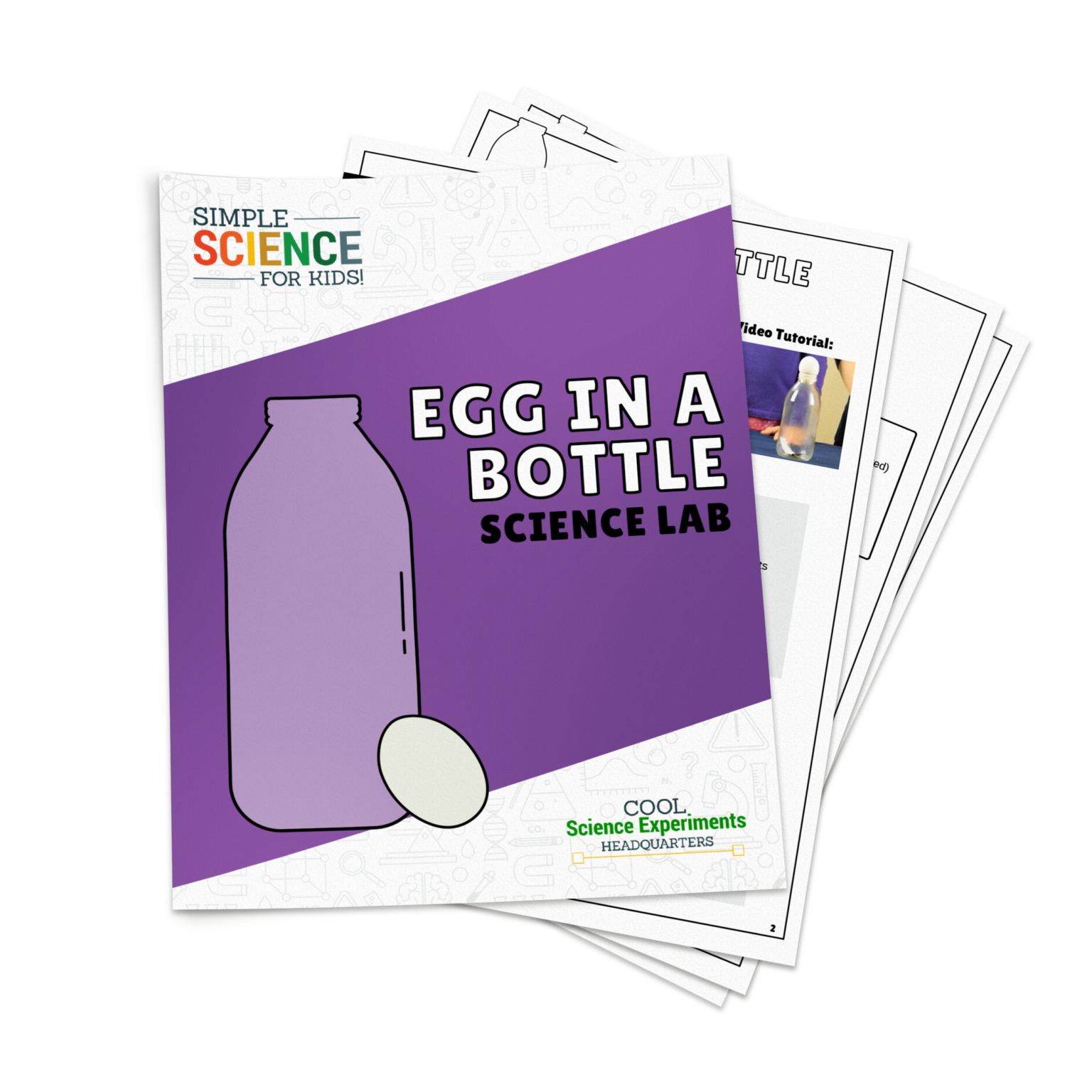 Egg in a Bottle Science Experiment