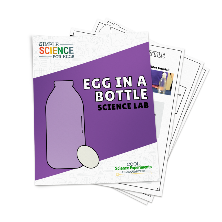 Egg in a Bottle Science Experiment