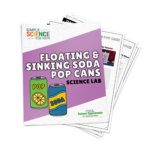 Floating and Sinking Soda Pop Cans Science Experiment