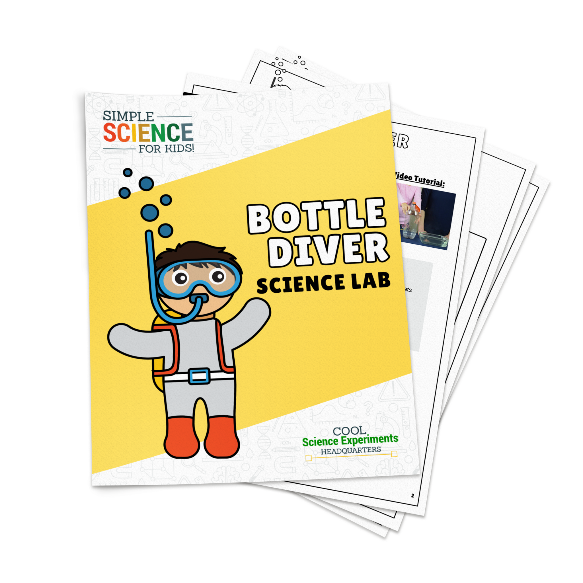 Bottle Diver Science Experiment – A Scuba Diver in a Bottle