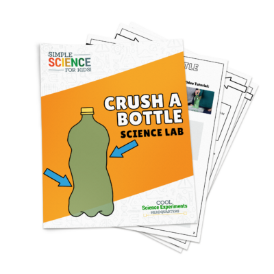 Crush a Plastic Bottle Science Experiment