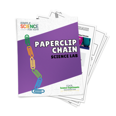 Use a Magnet to Make a Paperclip Chain Science Experiment