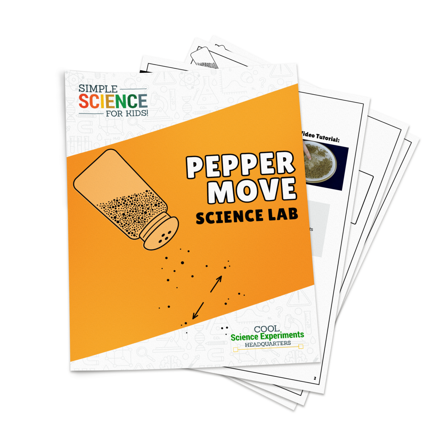 Make Pepper Move Science Experiment