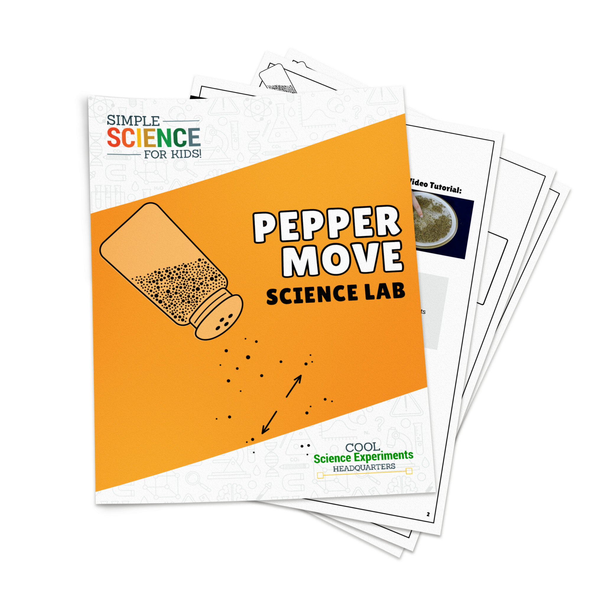 Make Pepper Move Science Experiment