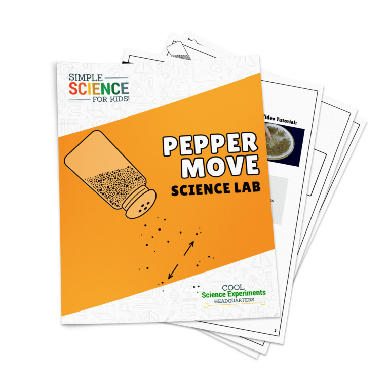 Make Pepper Move Science Experiment