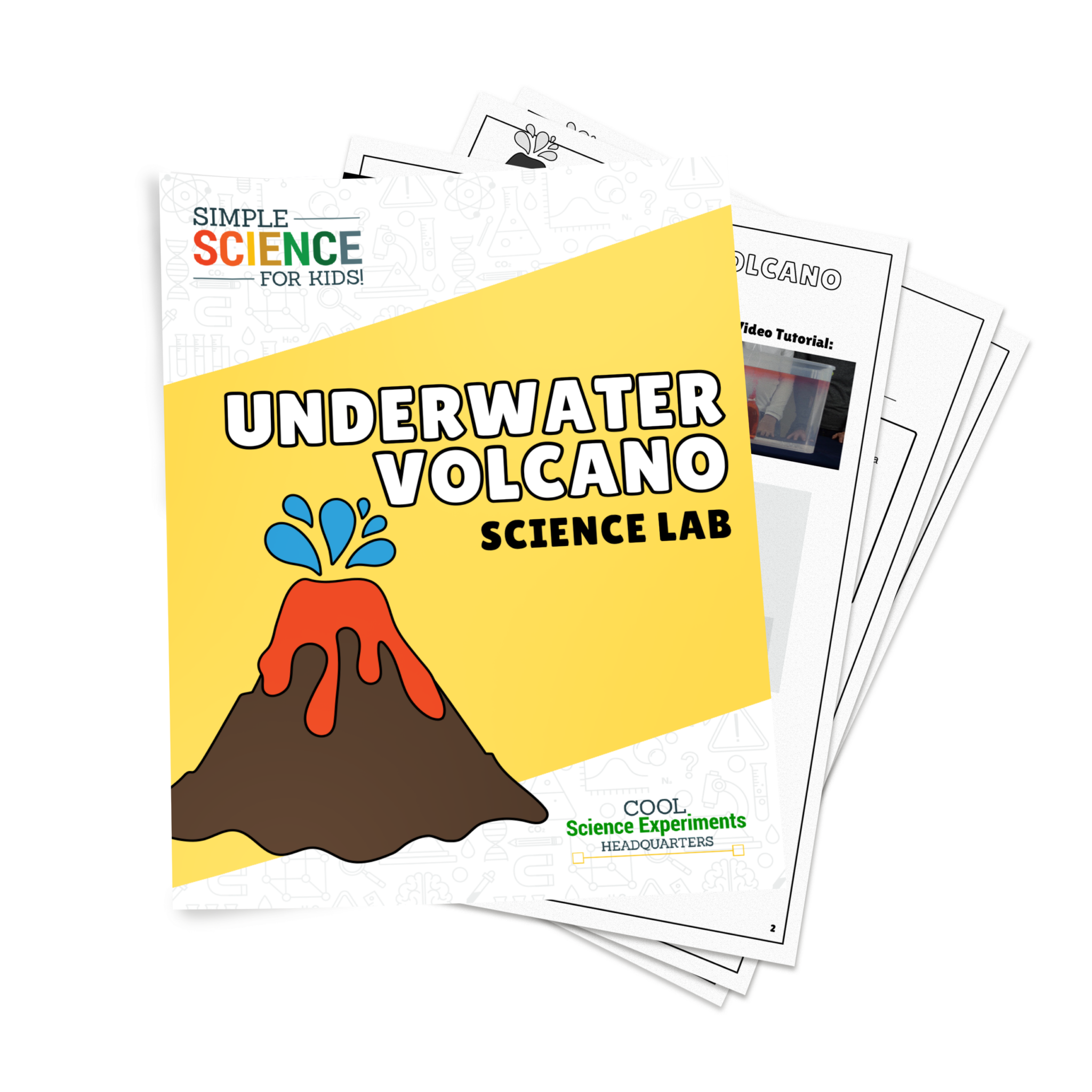 Underwater Volcano Science Experiment