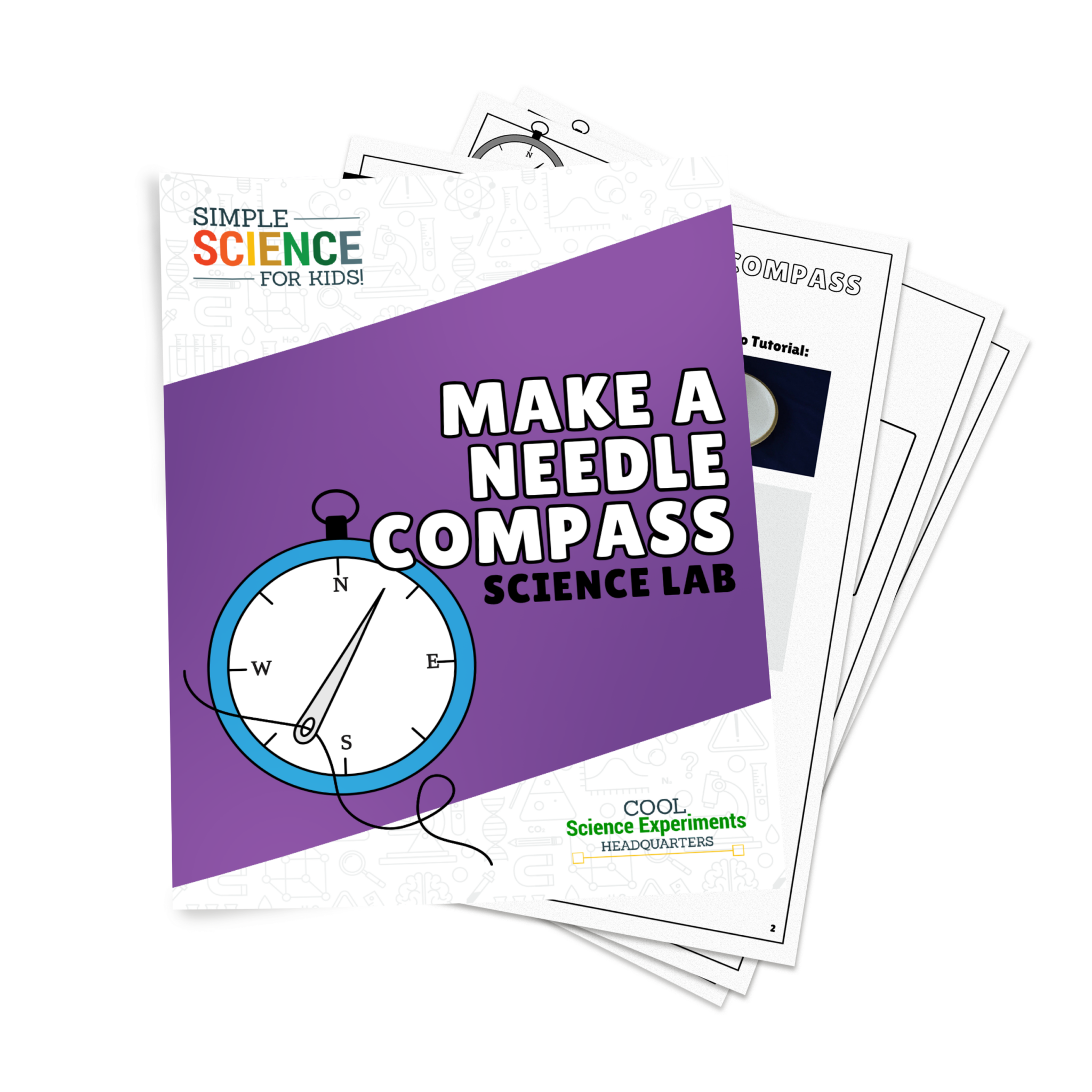 Floating Needle Compass Science Experiment