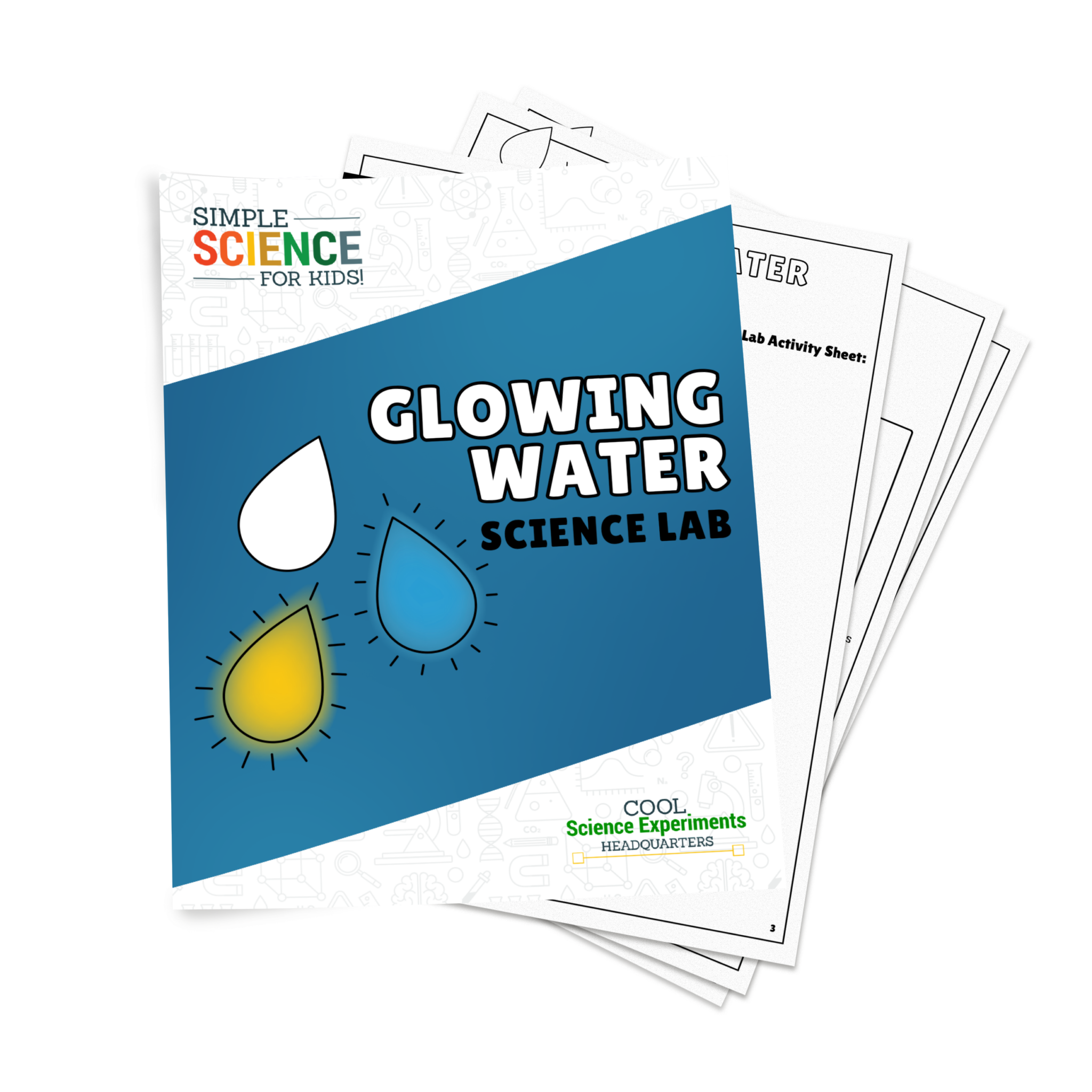 Glowing Water Science Experiment