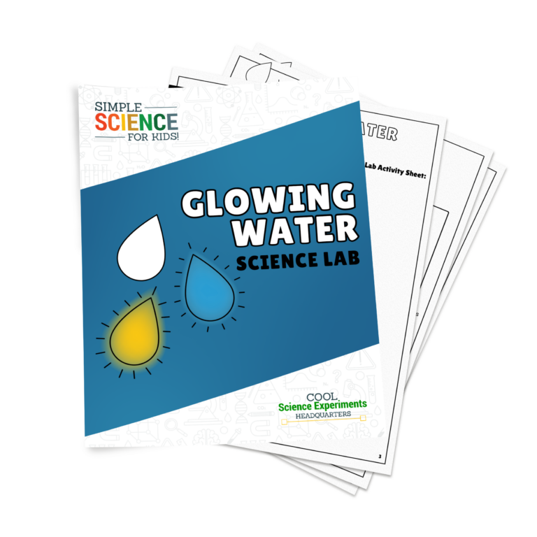 Glowing Water Science Experiment